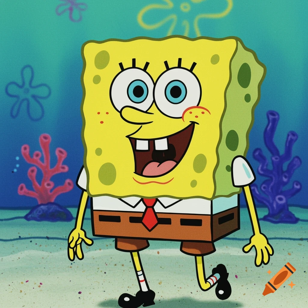 Spongebob Squarepants images created on Craiyon