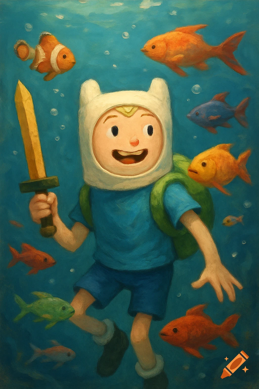 Adventure Time images created on Craiyon