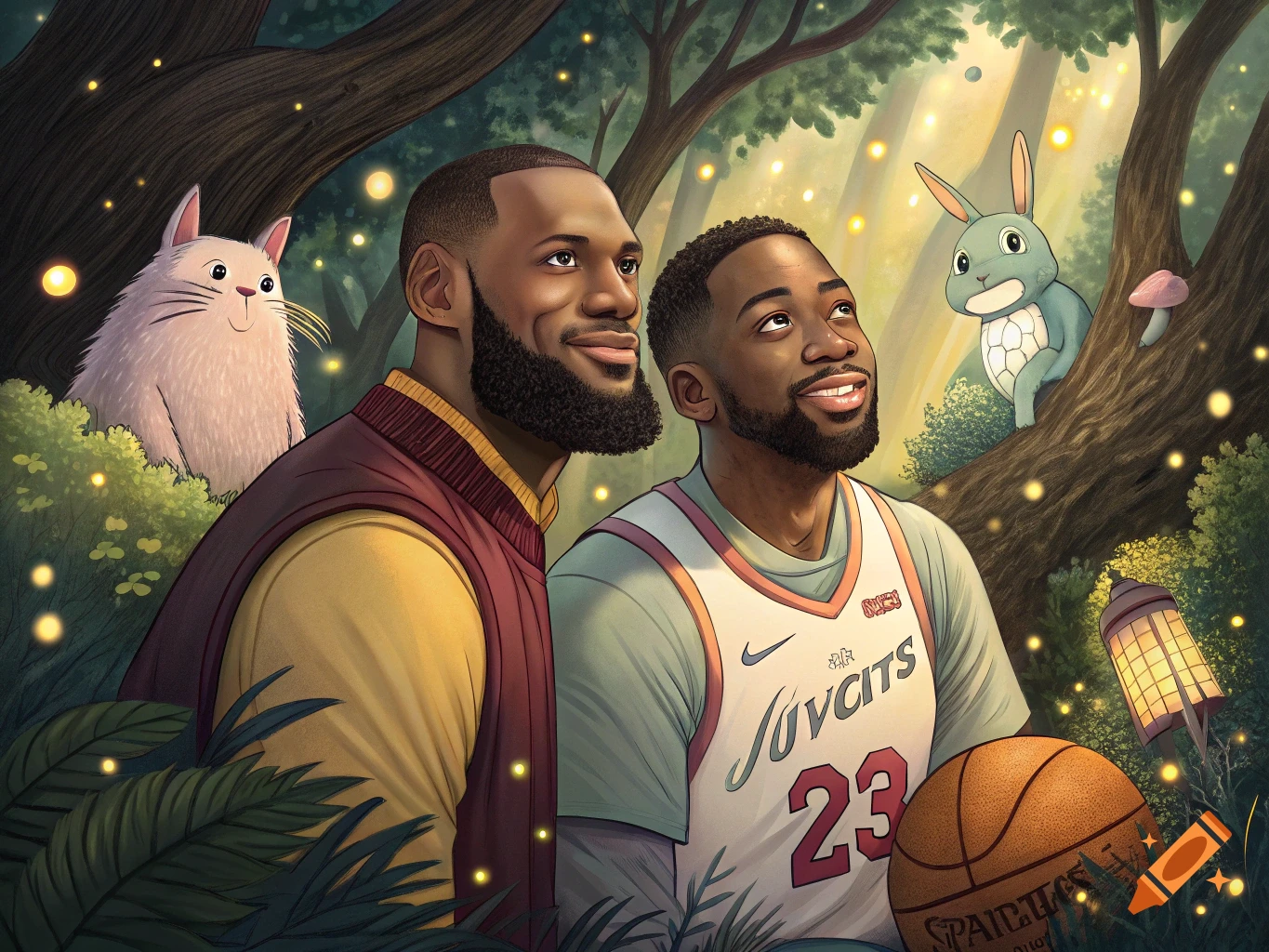 Studio Ghibli images created on Craiyon