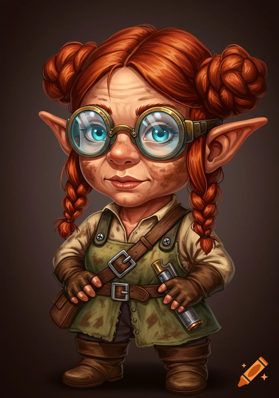 Gnome images created on Craiyon