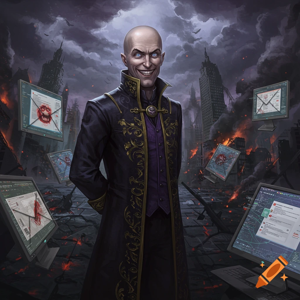 Supervillain images created on Craiyon