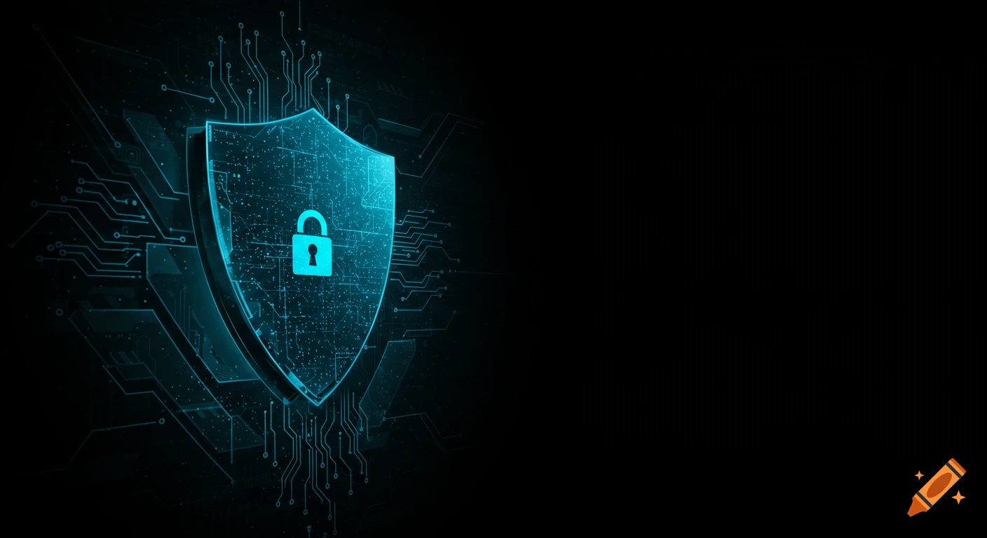 Cybersecurity images created on Craiyon