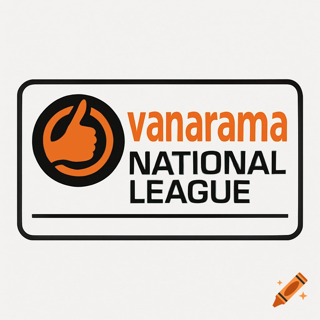 Vanarama National League logo with a thumbs-up icon. on Craiyon