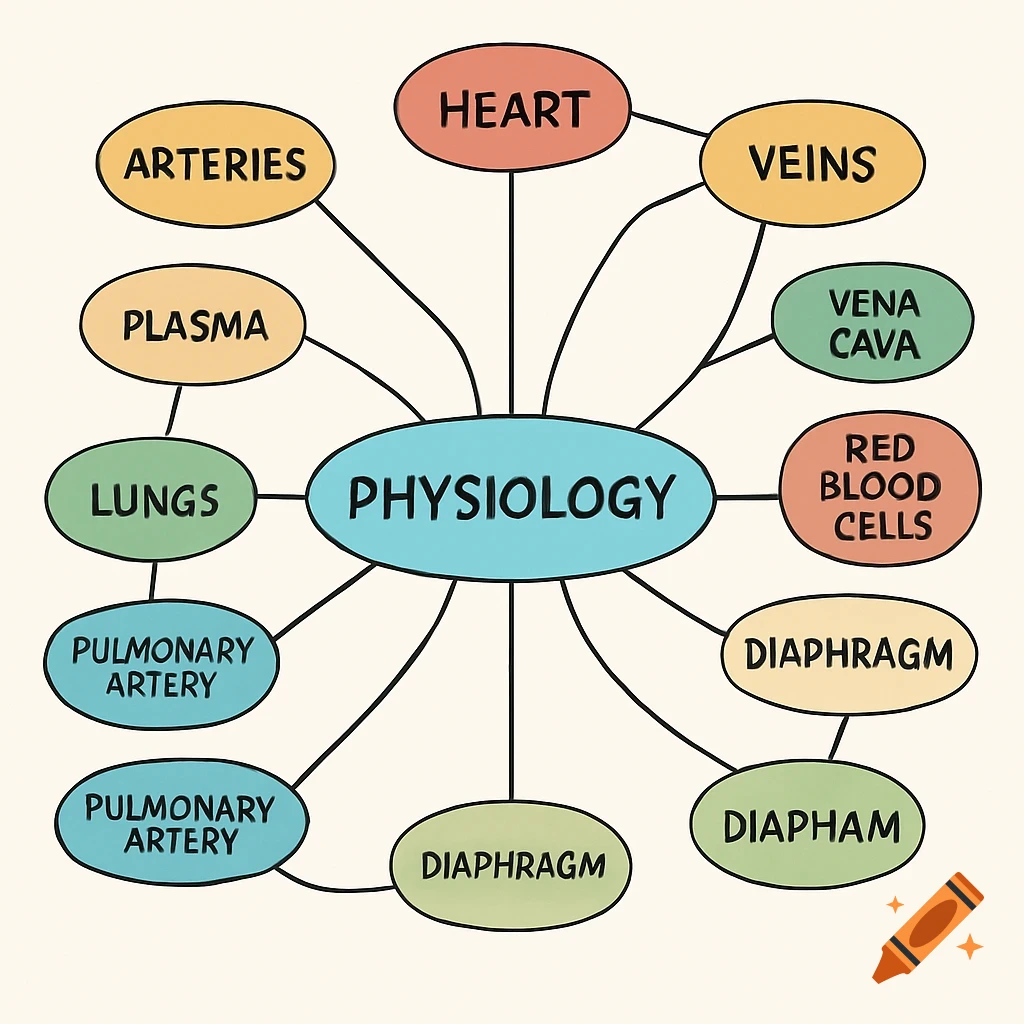 A colorful hand-drawn style mind map diagram illustrating terms related ...