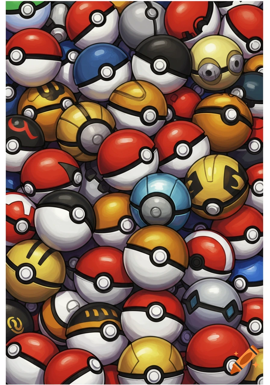 A detailed close-up of a large pile of different types of colorful ...