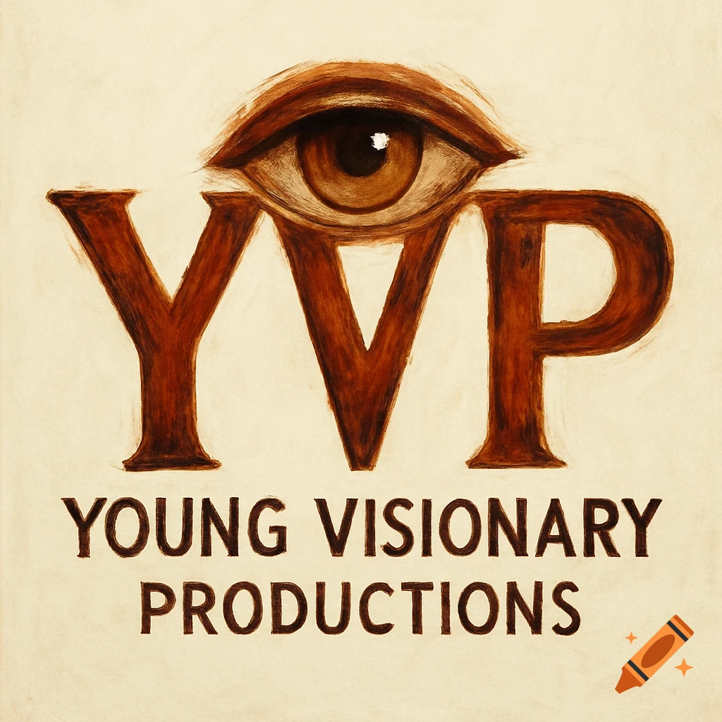 Textured logo with the letters YVP below an eye, and 'Young Visionary ...