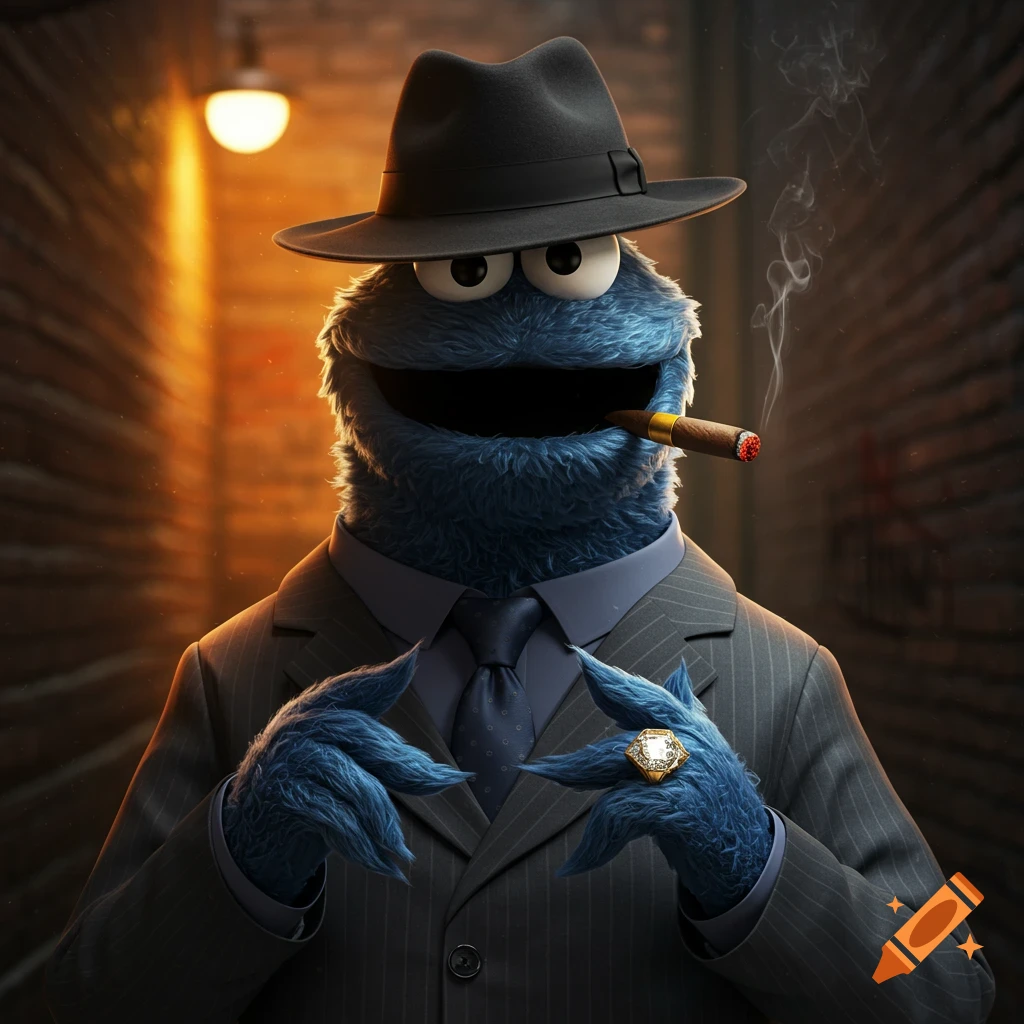 Cookie Monster Gangster