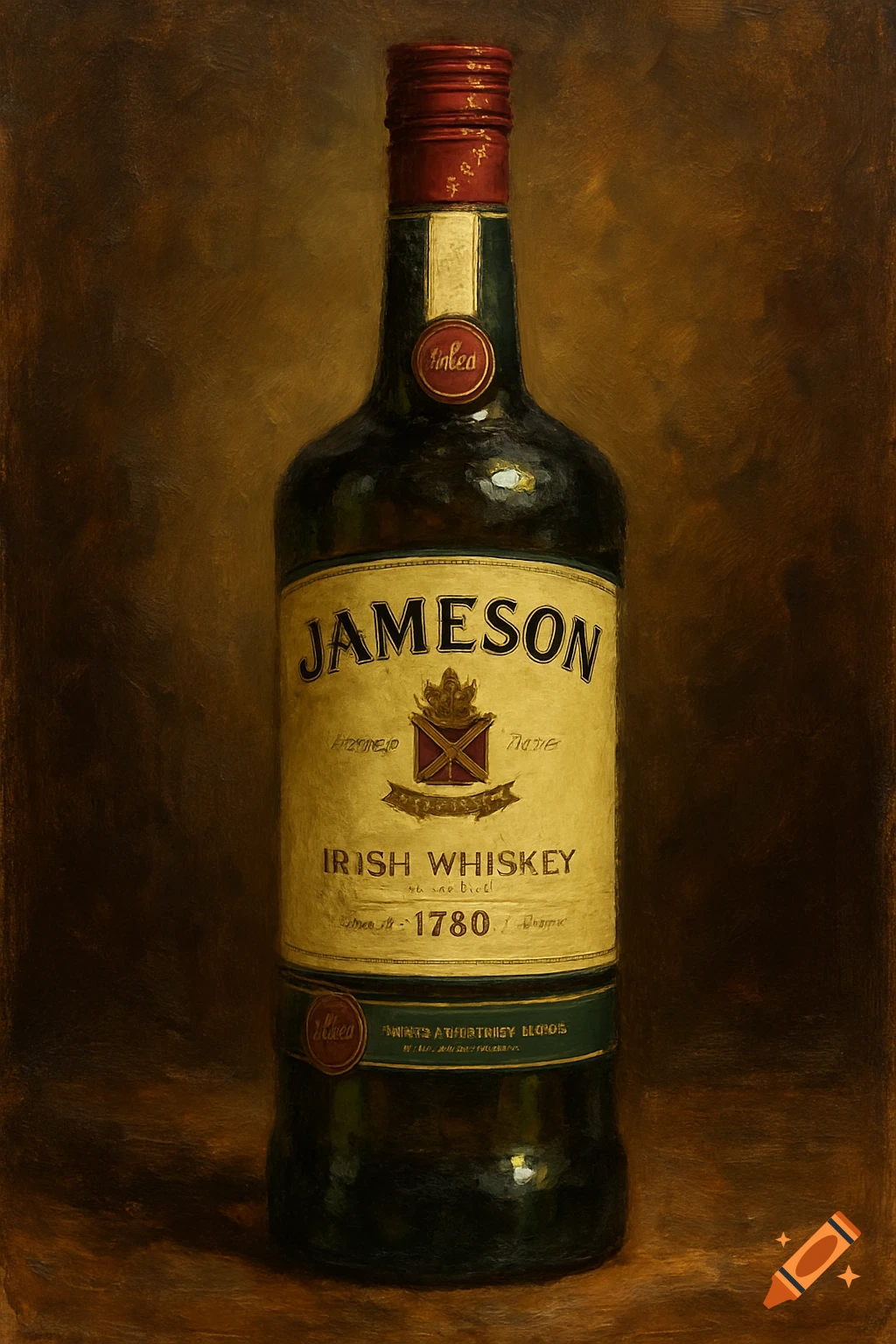 Alcohol images created on Craiyon