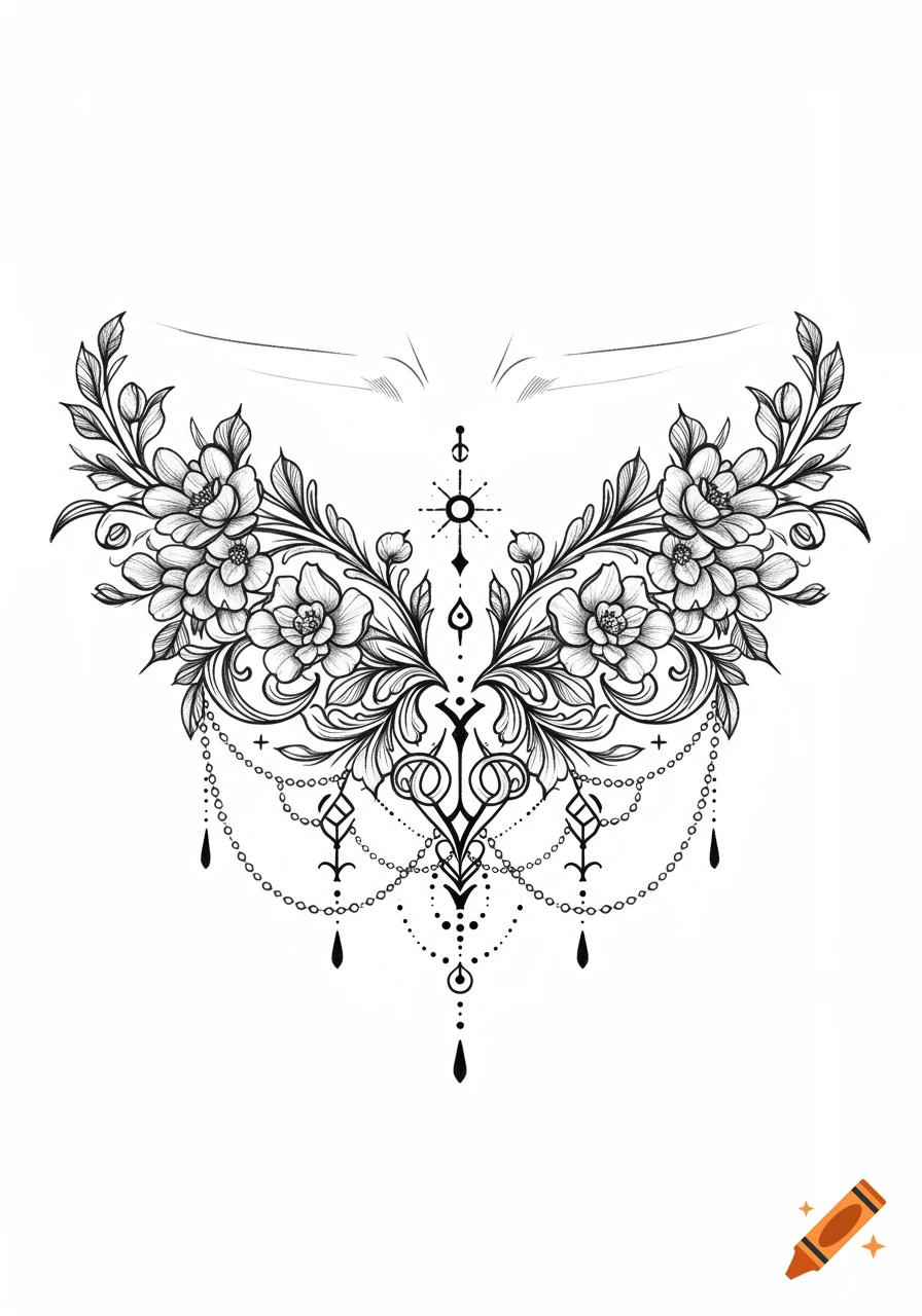 Tattoo Design images created on Craiyon