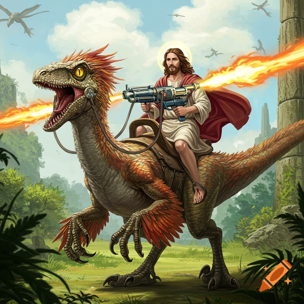 Sniper Raptor Jesus