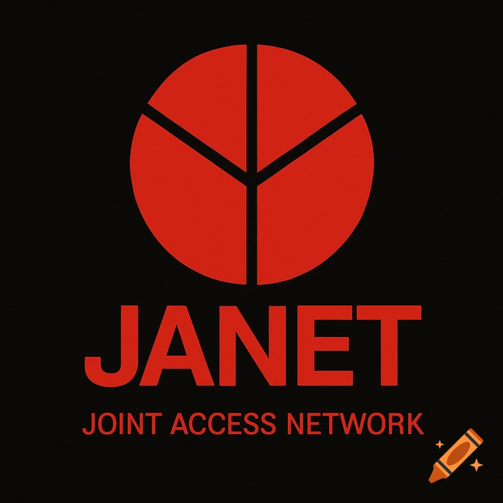 A red circle logo with three segments above the text "JANET" and "Joint ...
