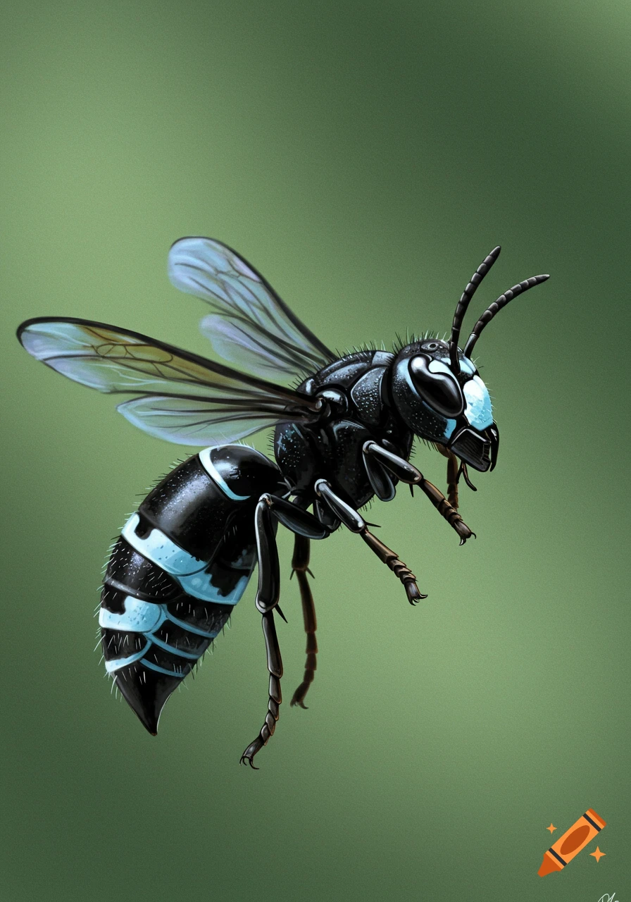 Insects images created on Craiyon