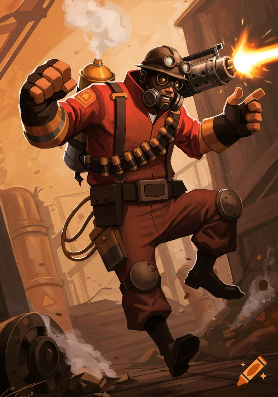 Team Fortress 2 images created on Craiyon