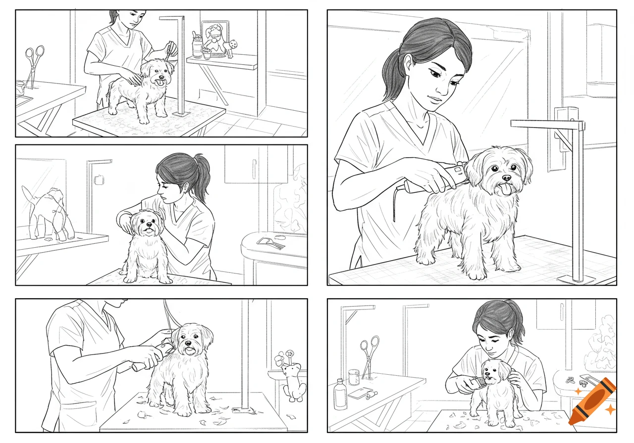 Storyboard images created on Craiyon