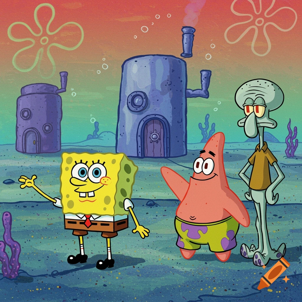 Squidward Spongebob Patrick Wallpapers