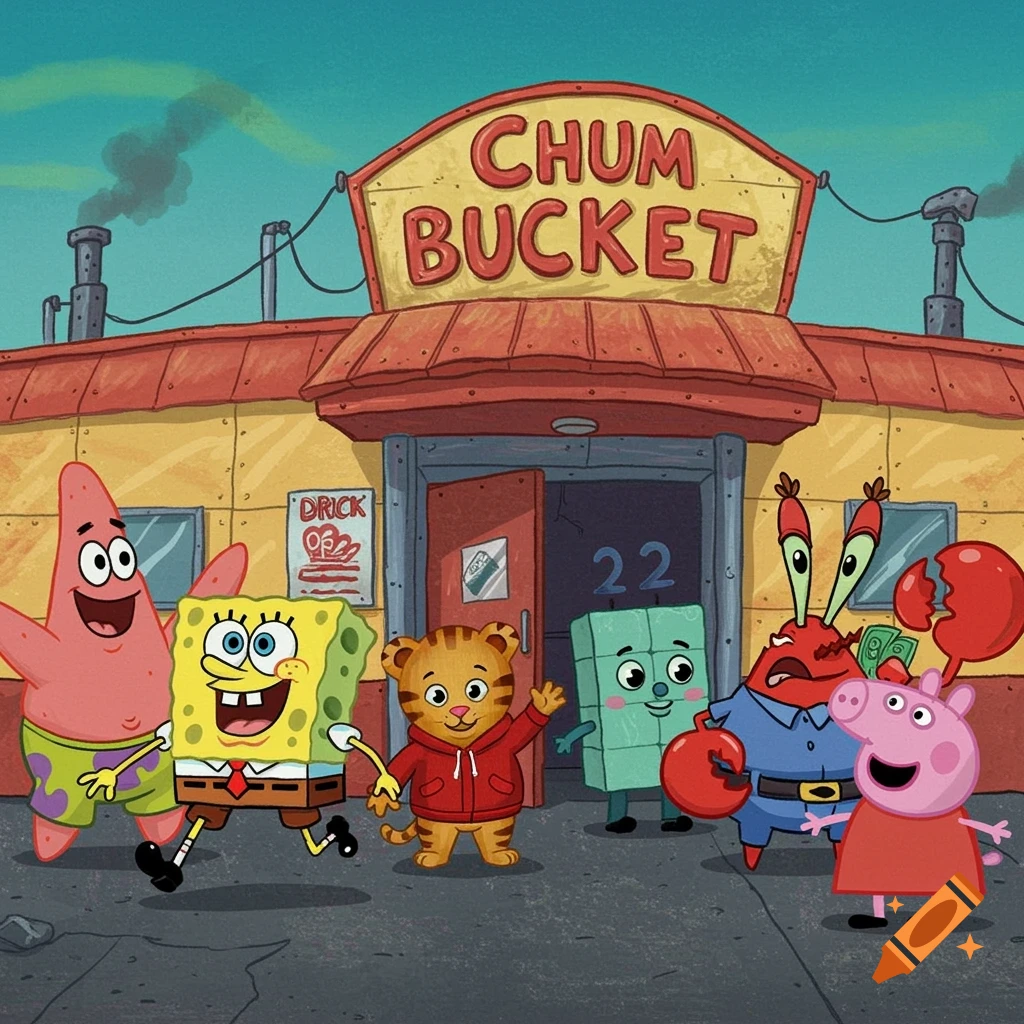 Spongebob Squarepants images created on Craiyon