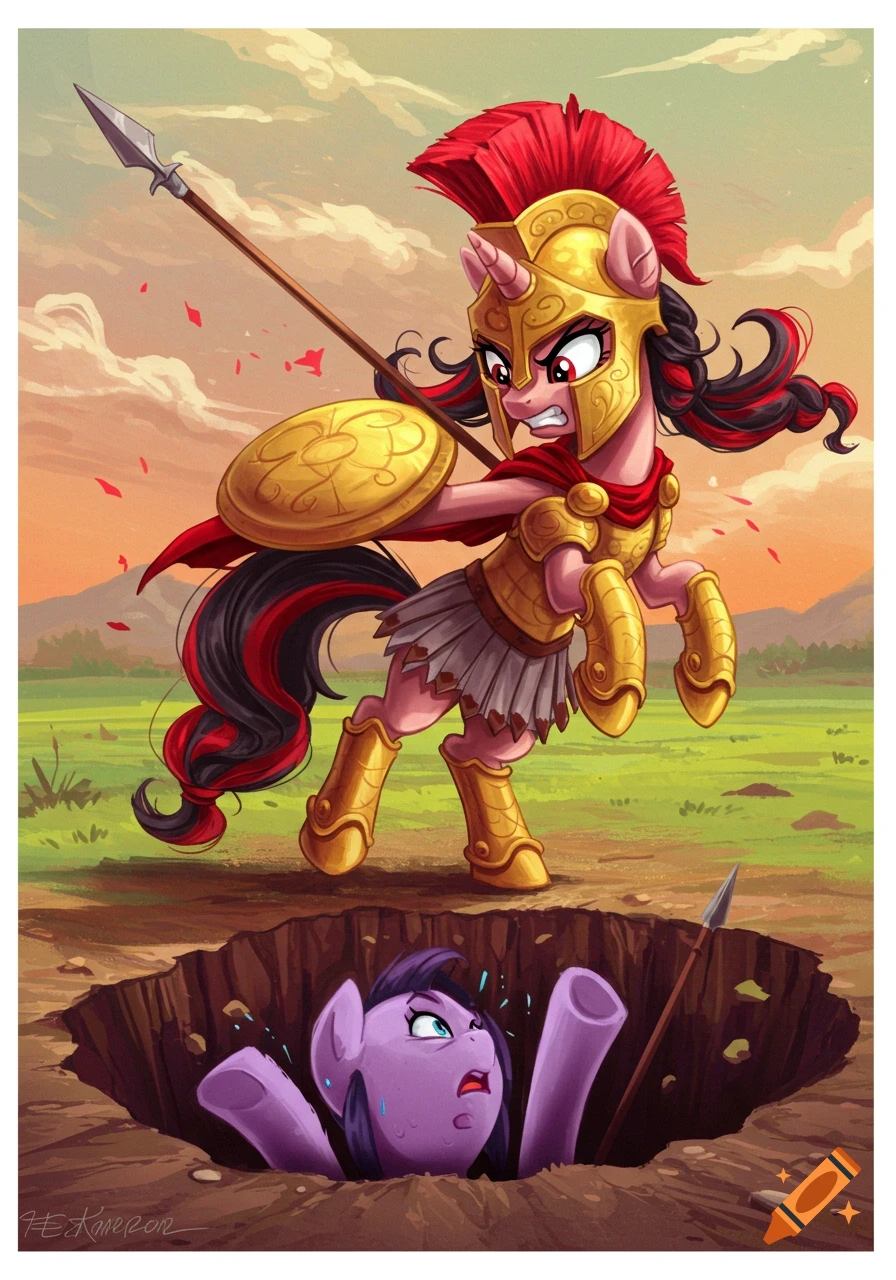 My Little Pony images created on Craiyon