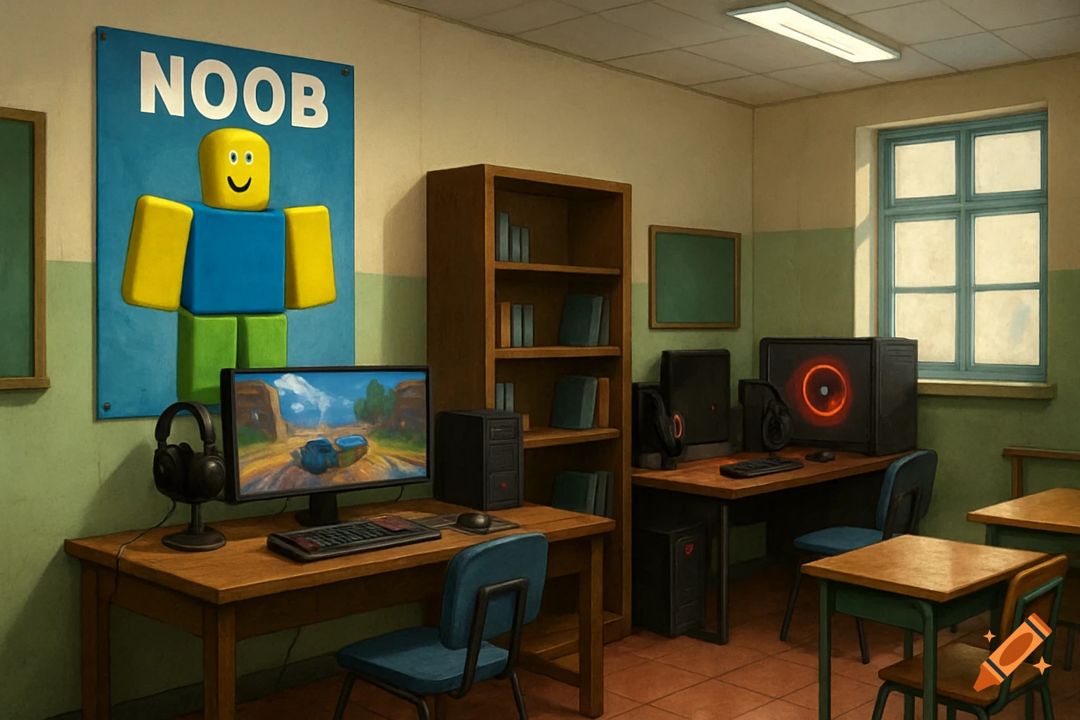 Interior images created on Craiyon