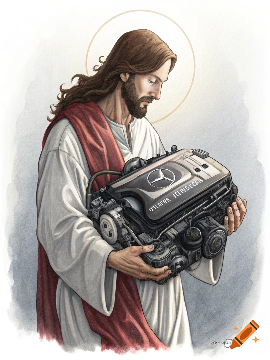 Christianity images created on Craiyon