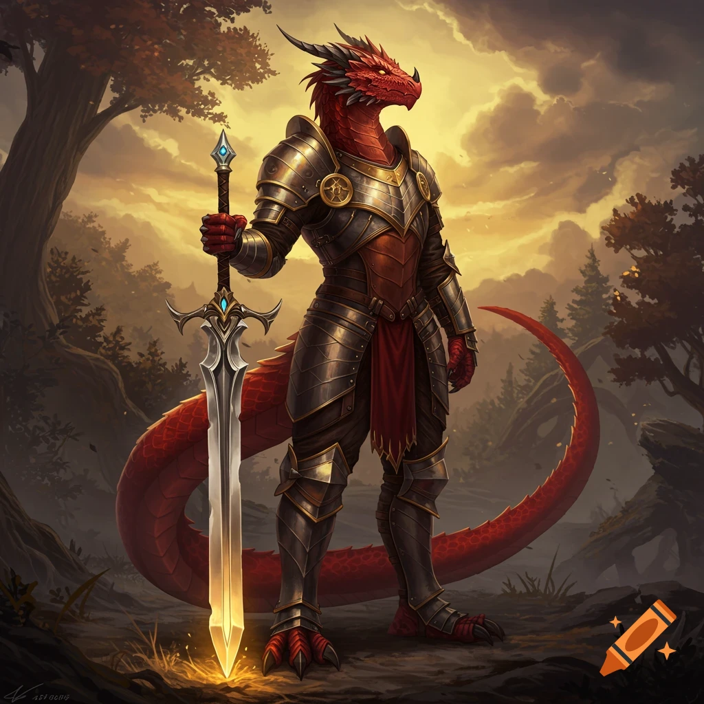 Dragonborn images created on Craiyon