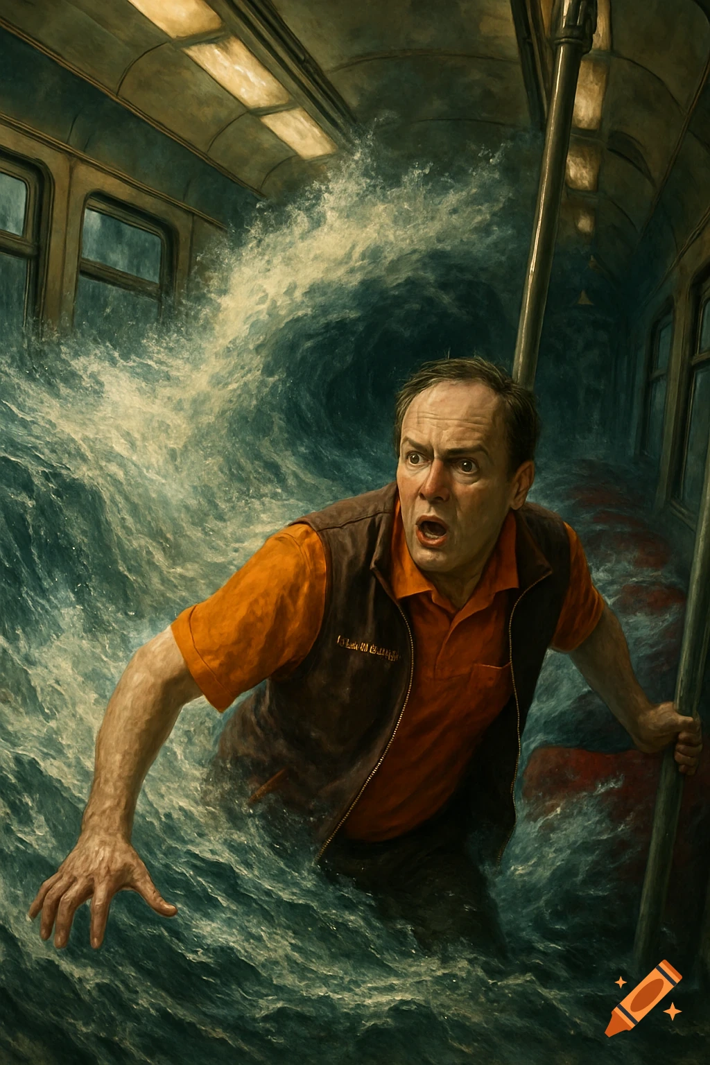 Water images created on Craiyon