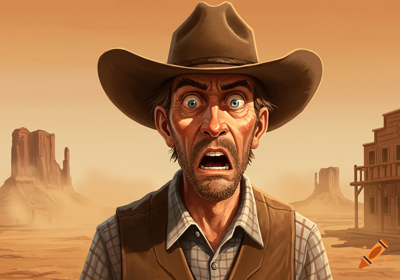 Cowboy images created on Craiyon