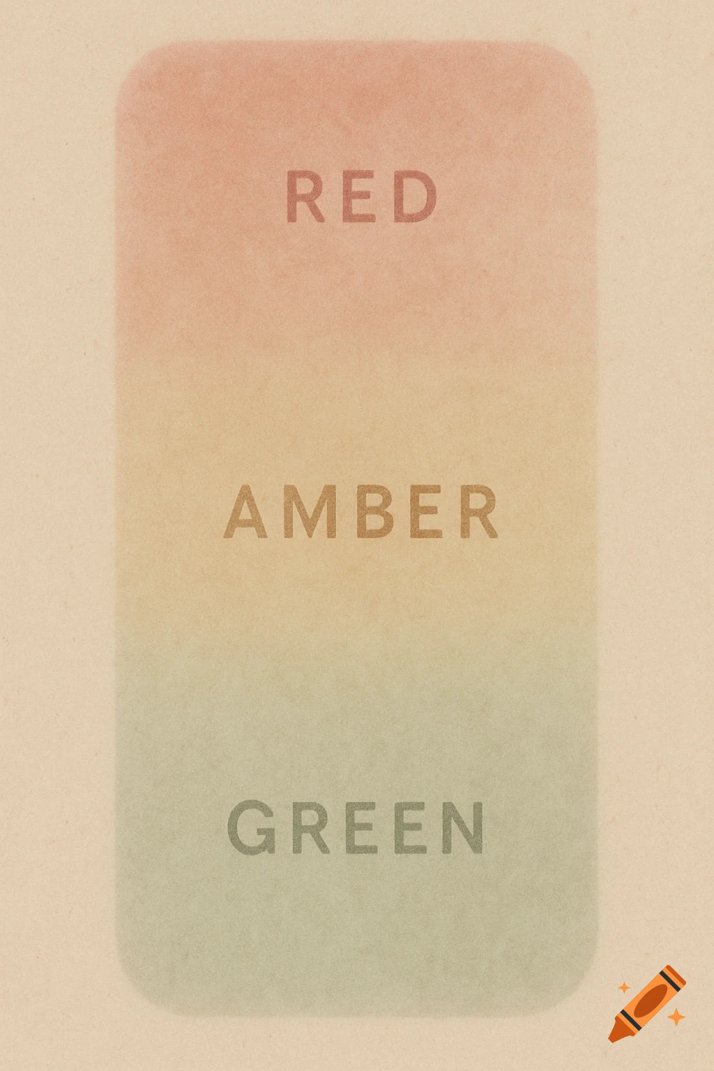 A faded diagram shows a vertical color gradient from red at the top ...