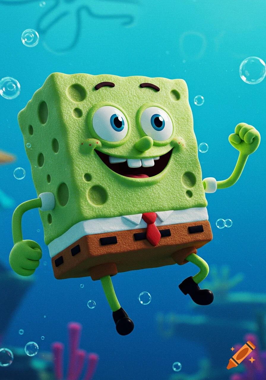 Spongebob images created on Craiyon