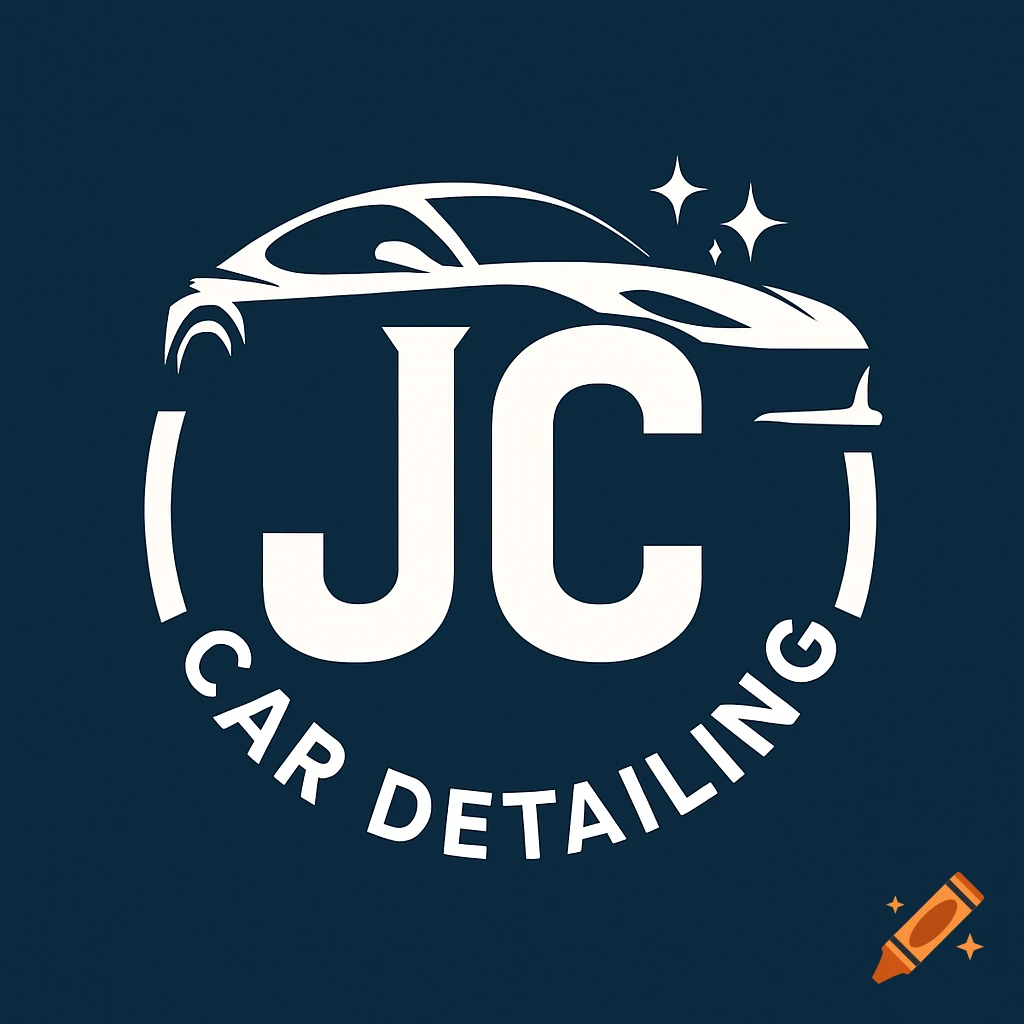 Logo for JC Car Detailing featuring stylized car silhouette and text ...