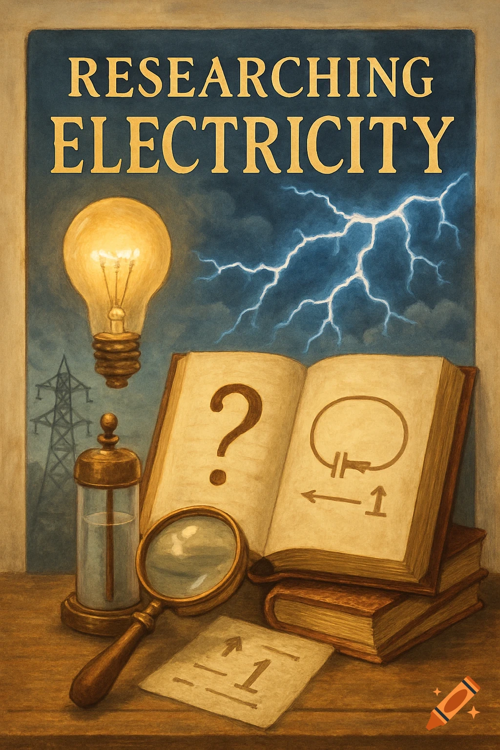 Books images created on Craiyon