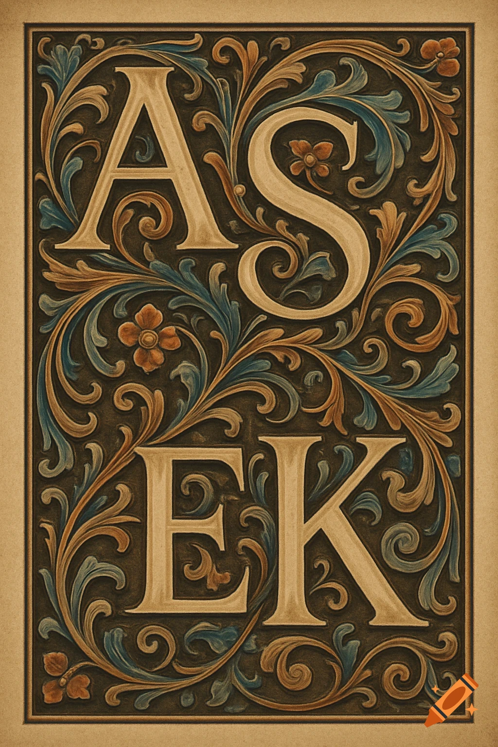 Decorative Art images created on Craiyon