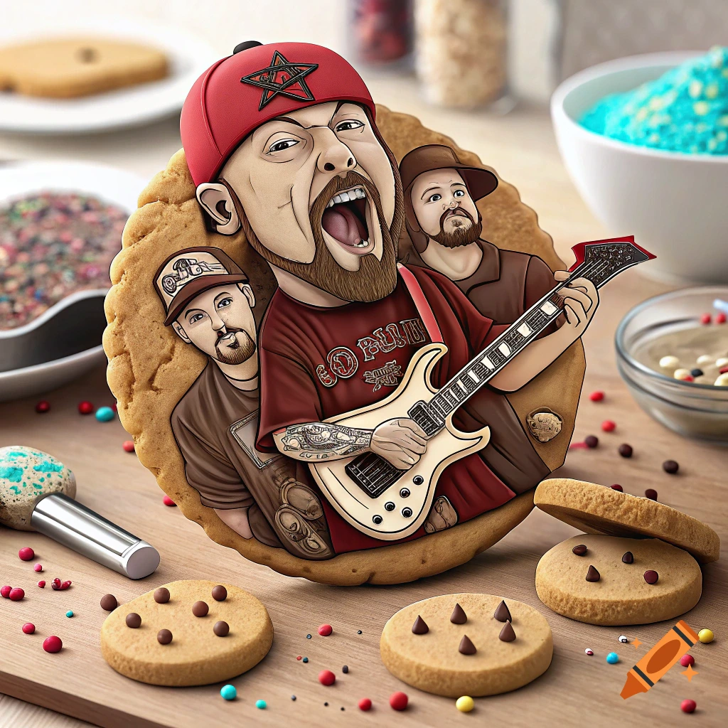 Caricature images created on Craiyon