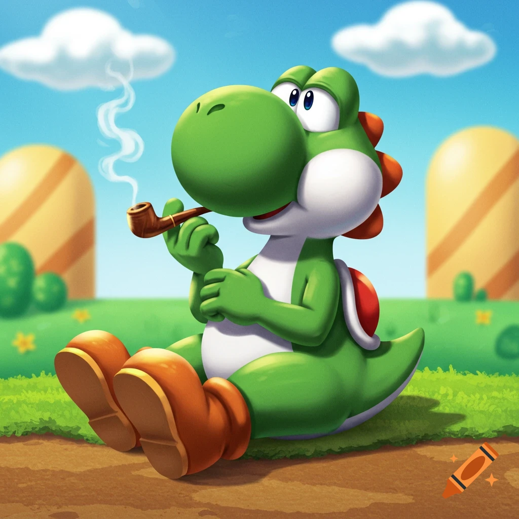 Yoshi images created on Craiyon