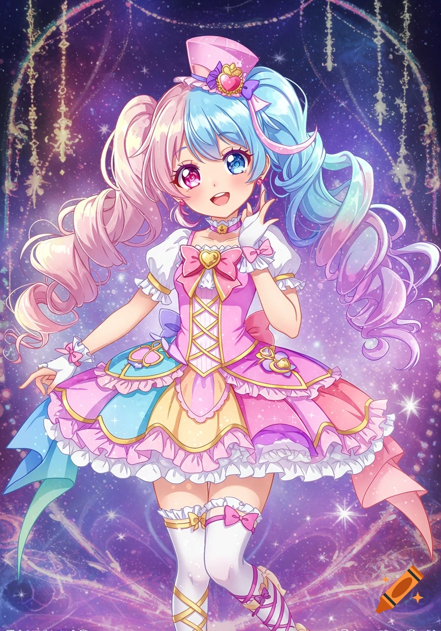 Magical Girl images created on Craiyon