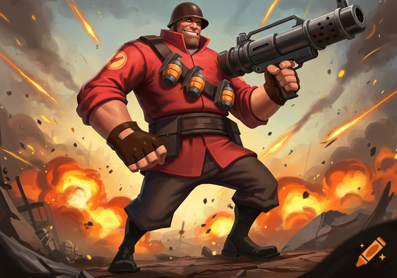 Team Fortress 2 images created on Craiyon