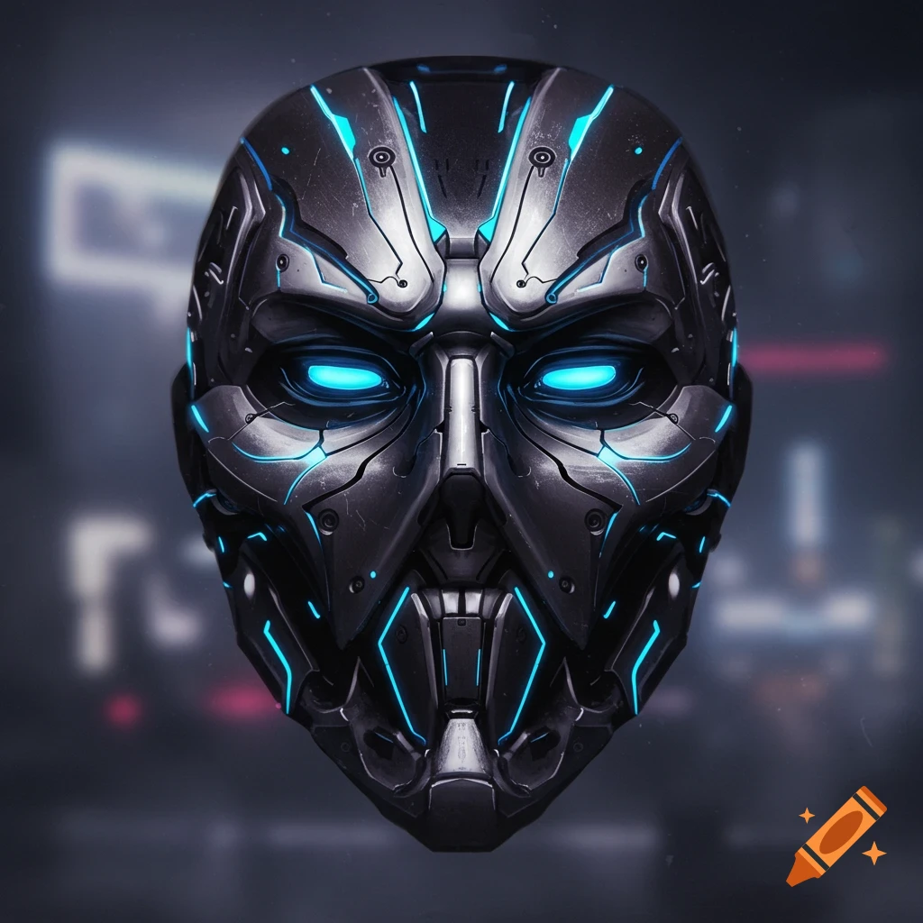 Mask images created on Craiyon