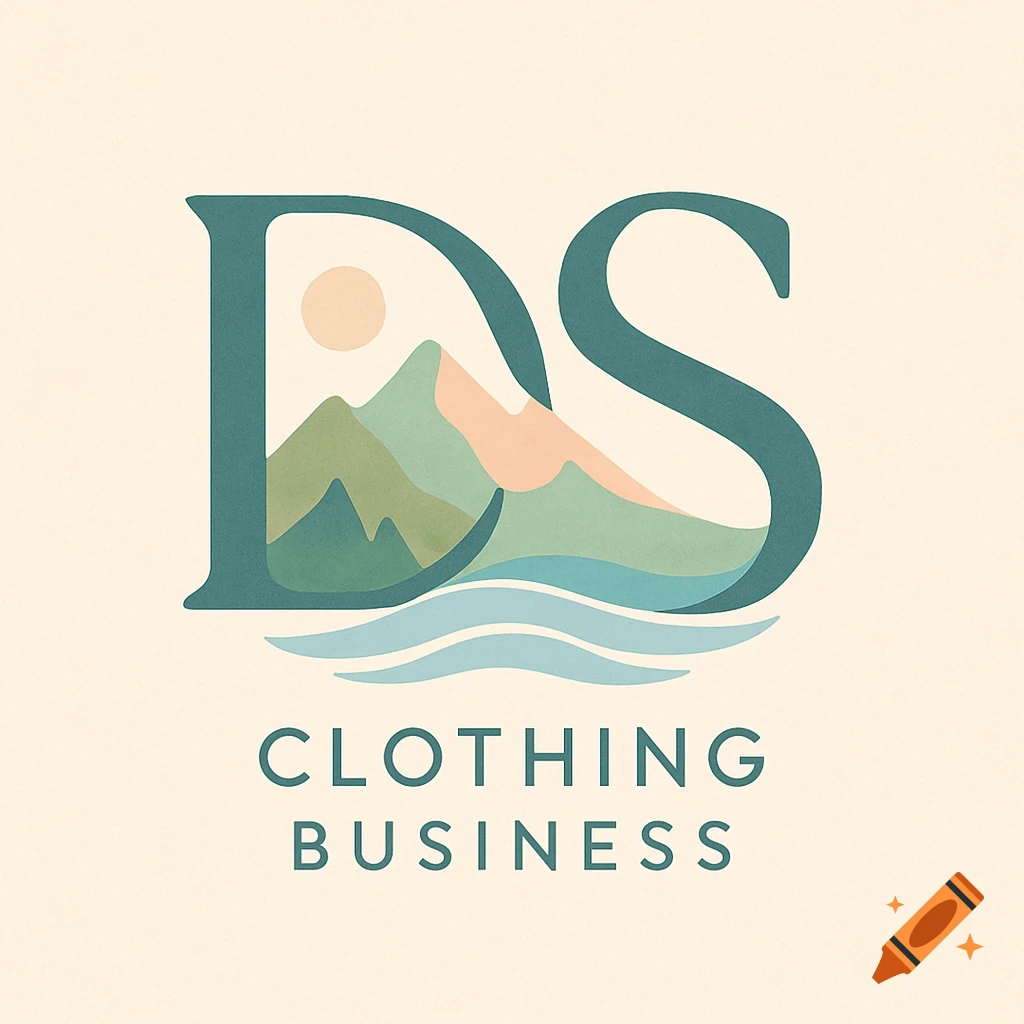 A pastel logo with large teal 'DS' initials. Inside the 'D' are green ...