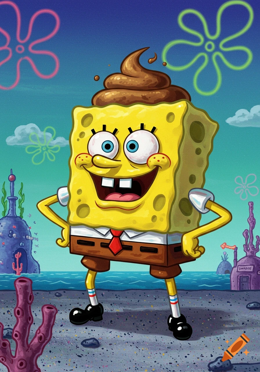 Spongebob Squarepants images created on Craiyon