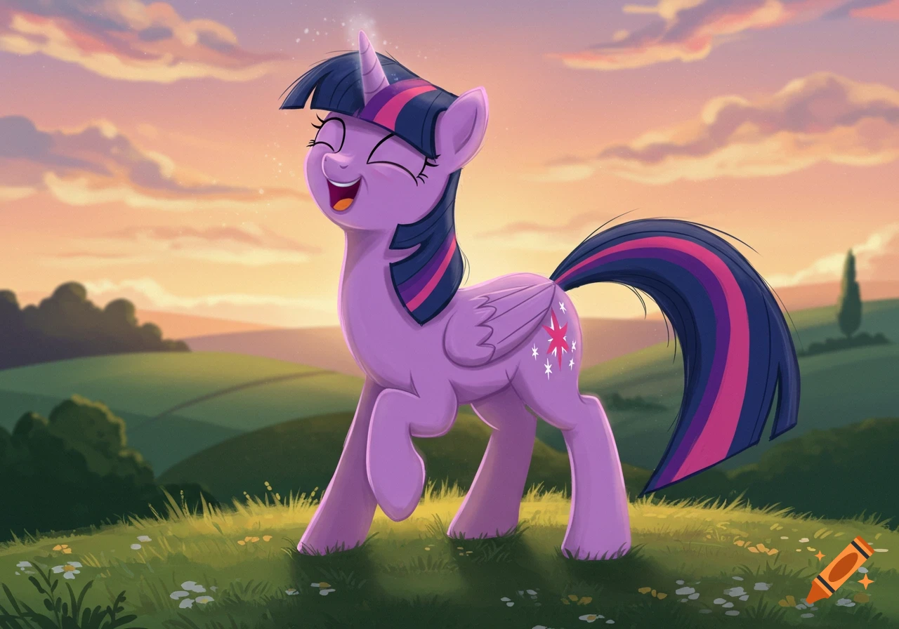 Twilight Sparkle Cutie Mark Alicorn