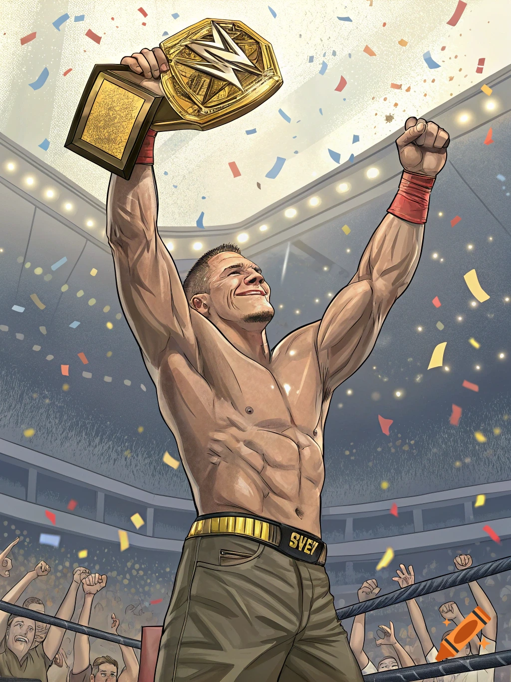 John Cena Cartoon