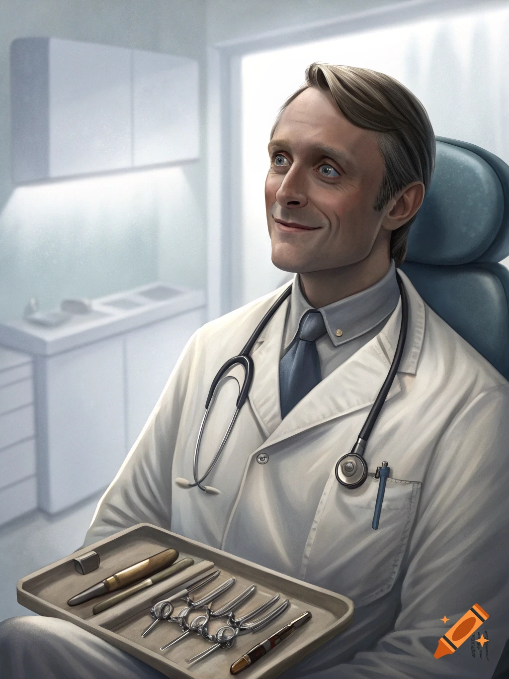 Dentist images created on Craiyon