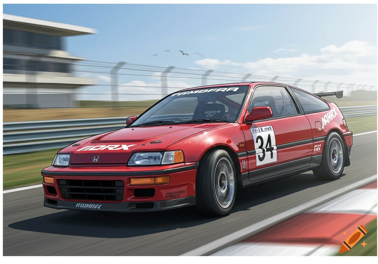 Race Car images created on Craiyon