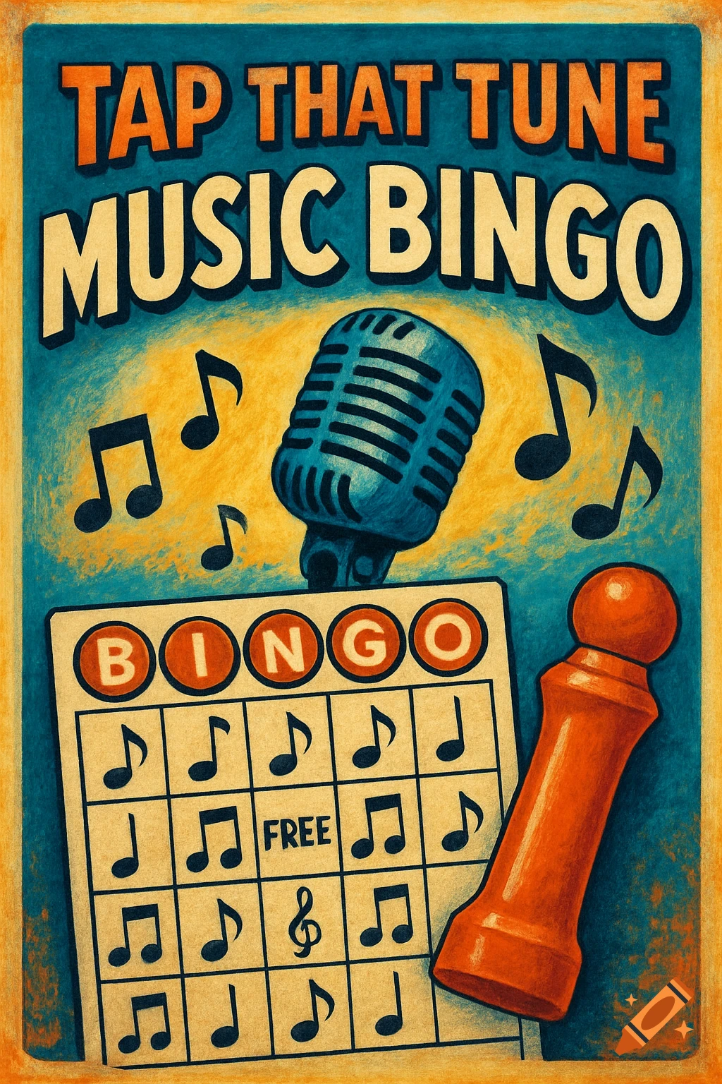 Vintage Poster images created on Craiyon