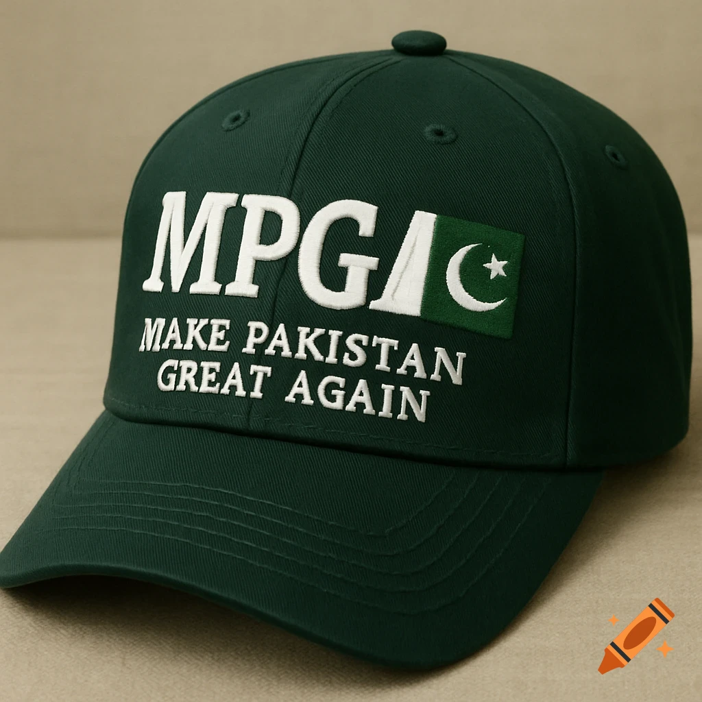 A dark green baseball cap with white embroidered text 'MPG' and the ...