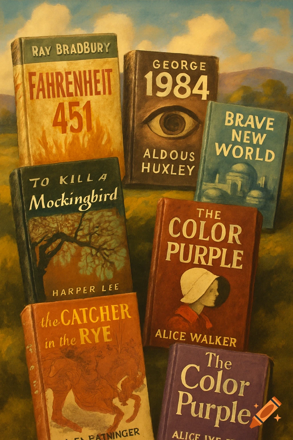 Writing images created on Craiyon