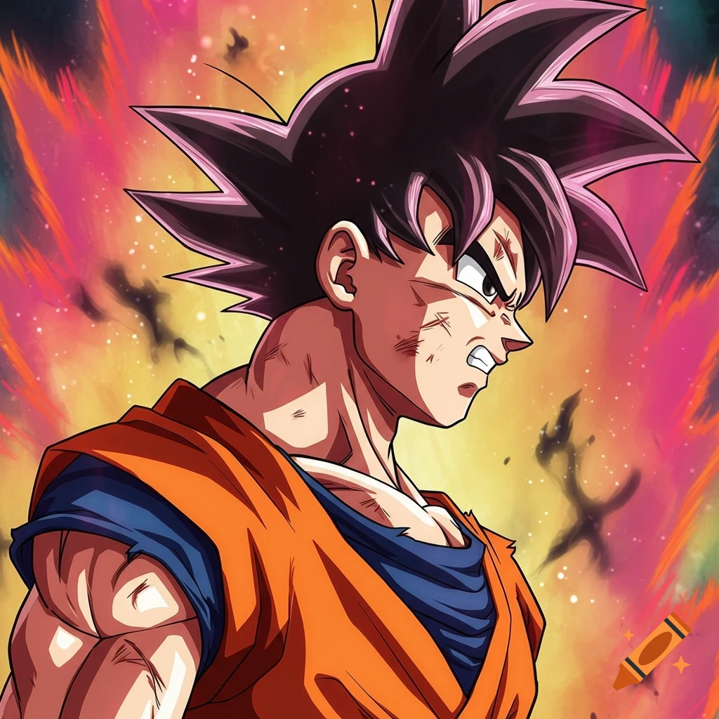 Goku images created on Craiyon