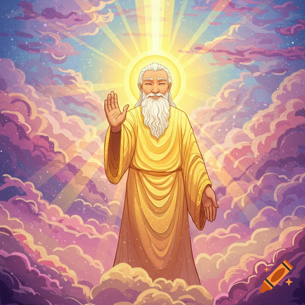 Spiritual images created on Craiyon