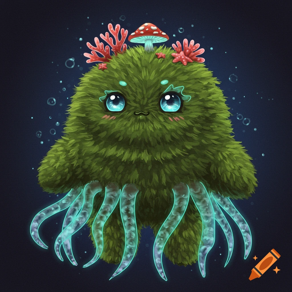 Cute Creatures images created on Craiyon