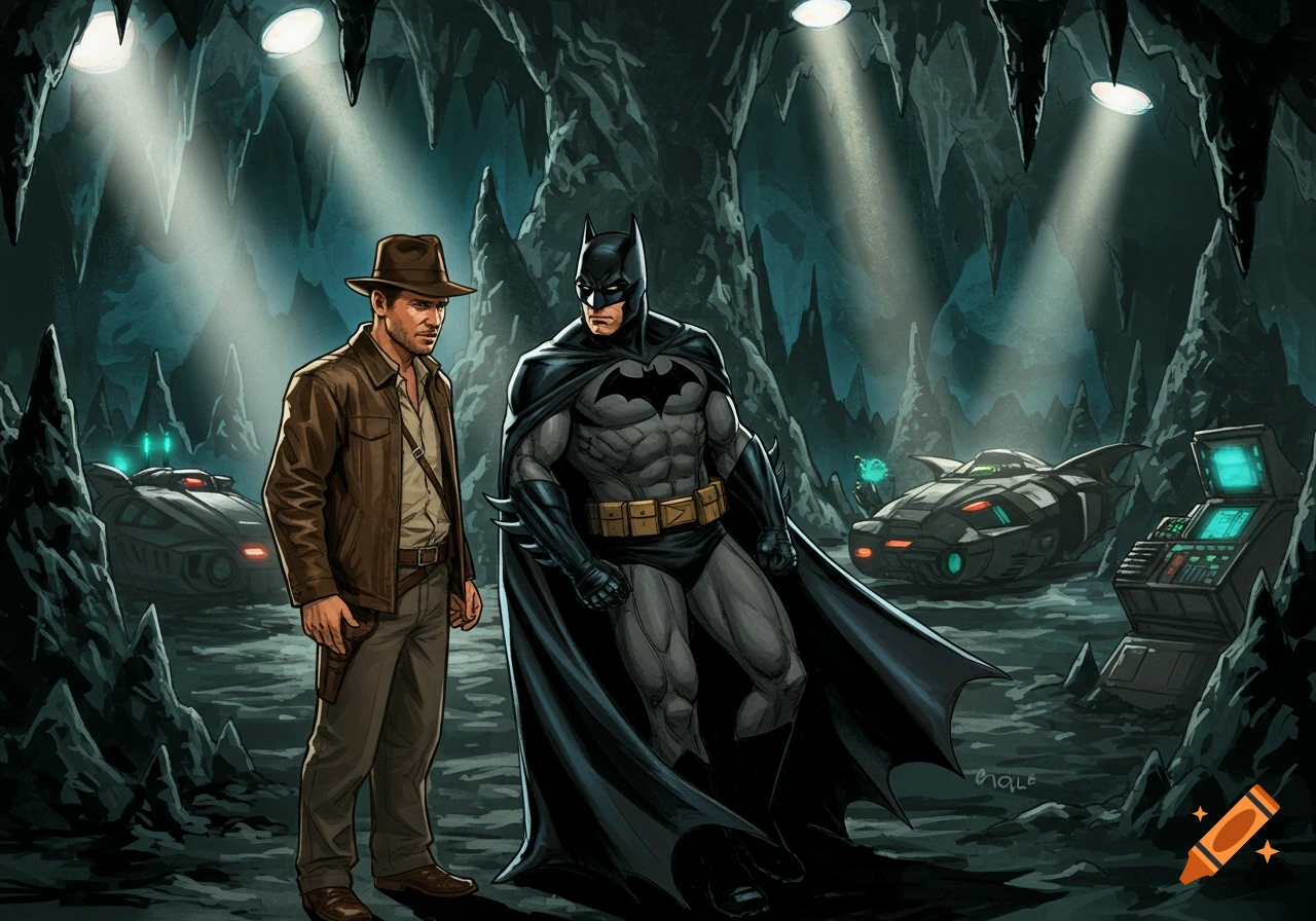 Caves images created on Craiyon