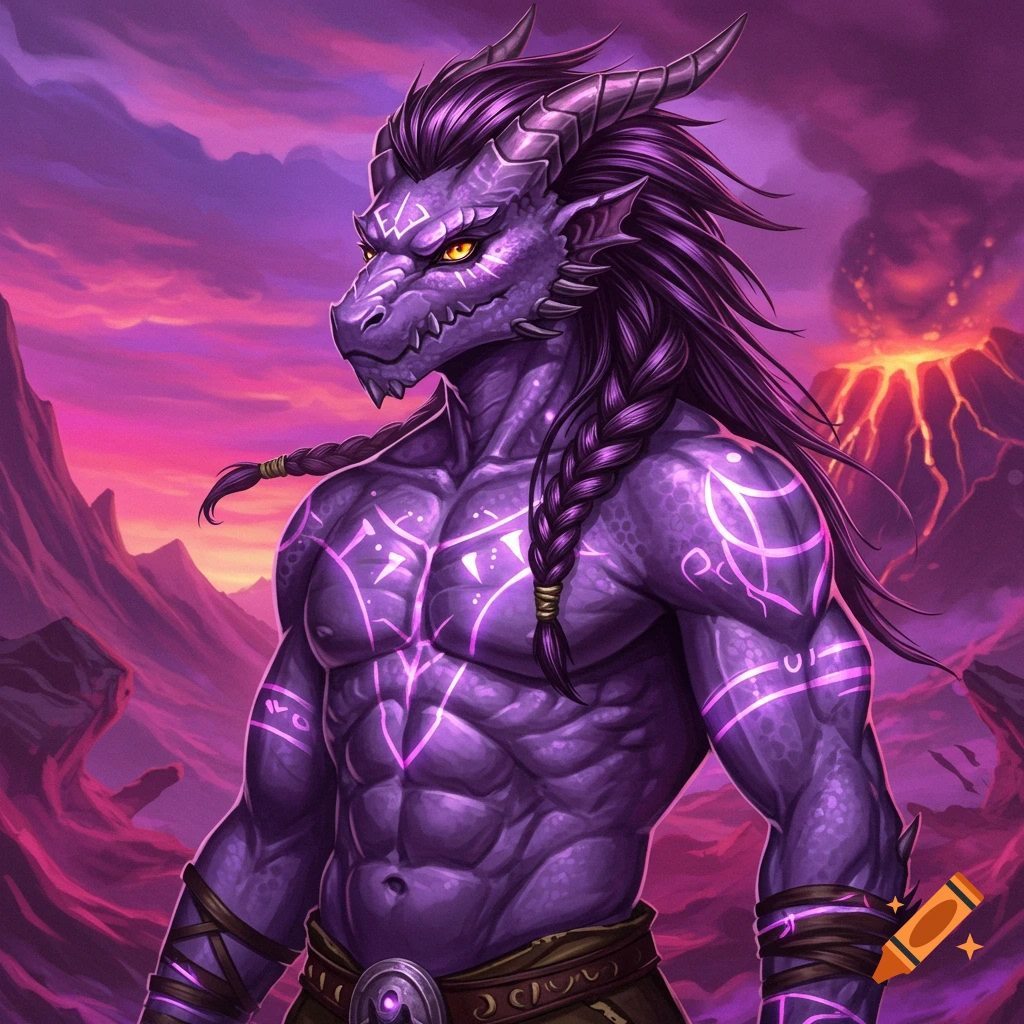 Dragonborn images created on Craiyon